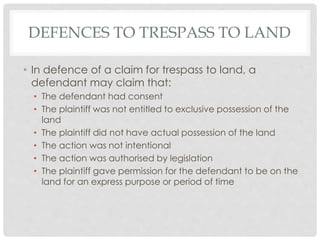 Trespass | PPTX