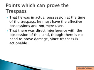Trespass | PPTX