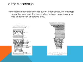 Tres +¦rdenes arquitect+¦nicos griegos son | PPTX