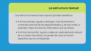 Tres recursos para mejorar la coherencia de un texto | PDF