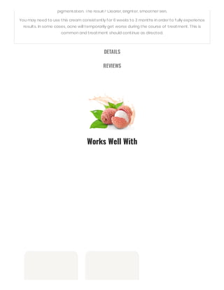 Obagi Tretinoin Cream 0.05% | PDF