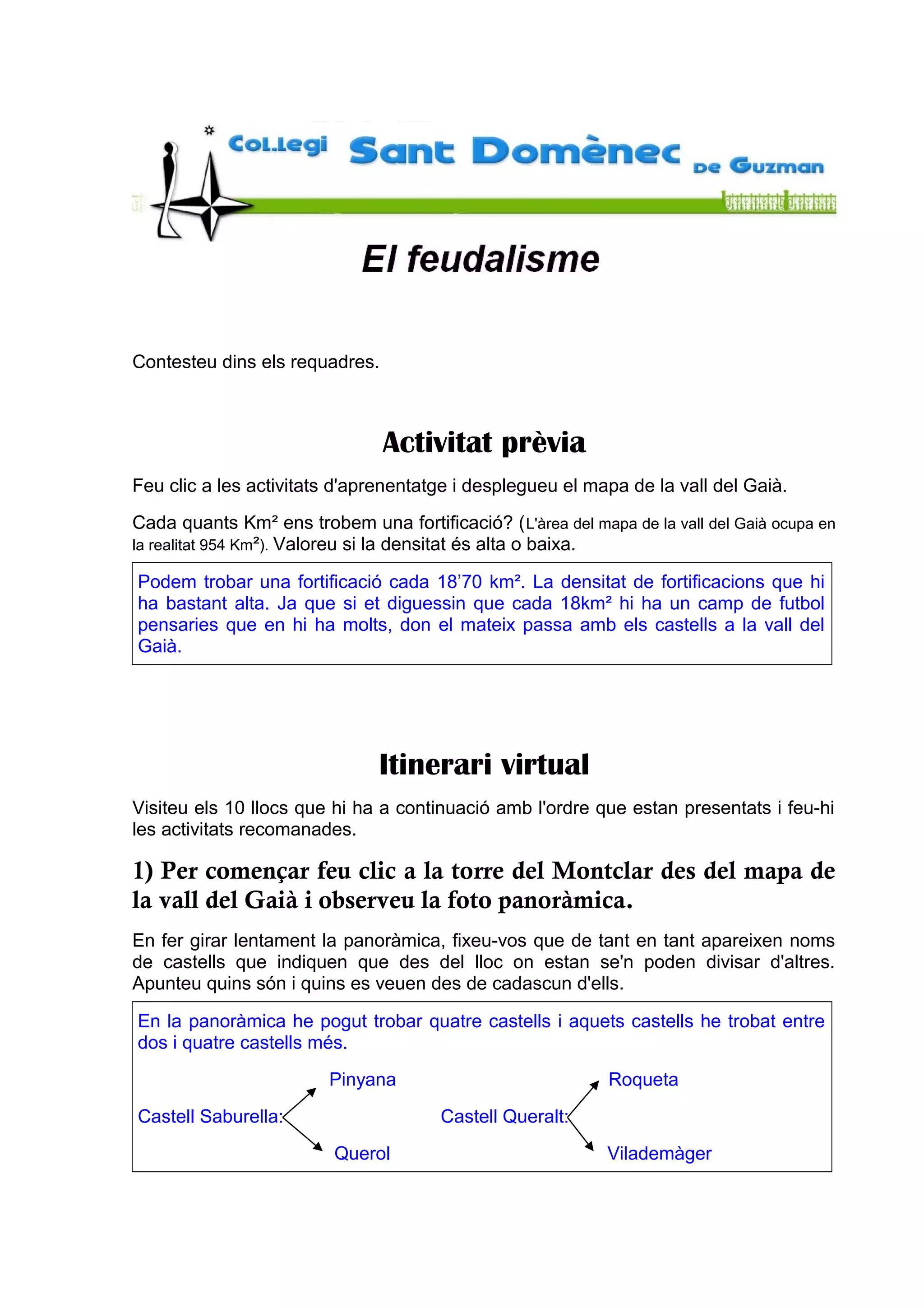 Treval socials feudalisme | DOC