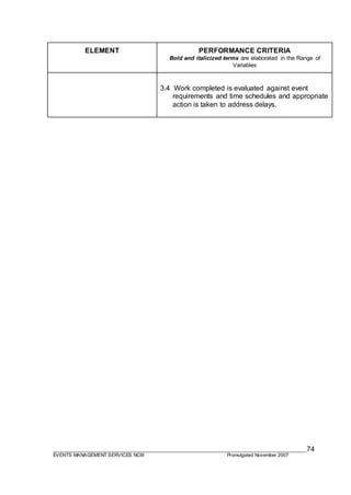 EVENTS MANAGEMENT SERVICES NC III | DOC