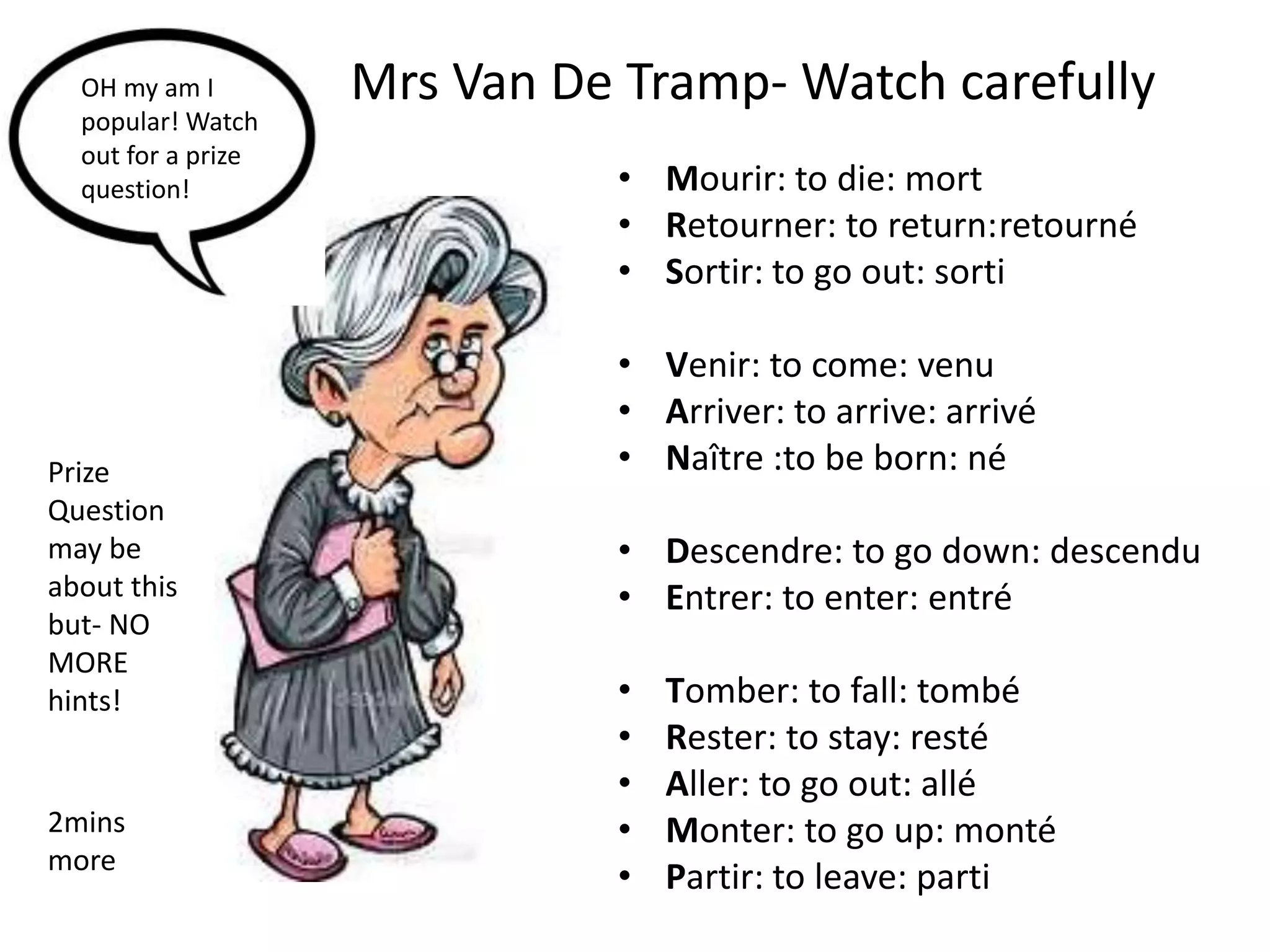êTre verbs French | PPTX