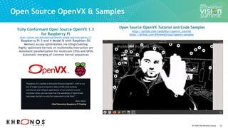 “Khronos Standard APIs for Accelerating Vision and Inferencing,” a Presentation from the Khronos ...