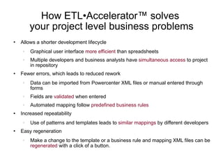 ETL•Accelerator | PPT