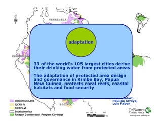 Ecosystem-based approaches to mitigation and adaptation at landscape ...