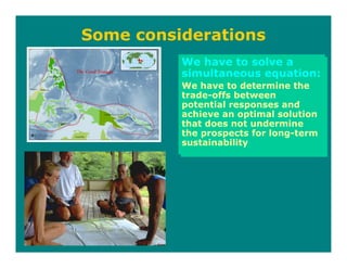 Ecosystem-based approaches to mitigation and adaptation at landscape and seascape scale: tools ...