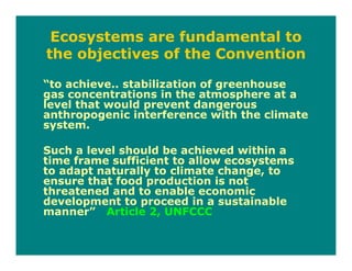 Ecosystem-based approaches to mitigation and adaptation at landscape and seascape scale: tools ...