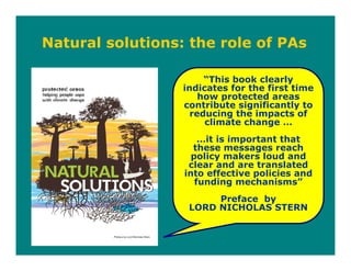 Ecosystem-based approaches to mitigation and adaptation at landscape and seascape scale: tools ...