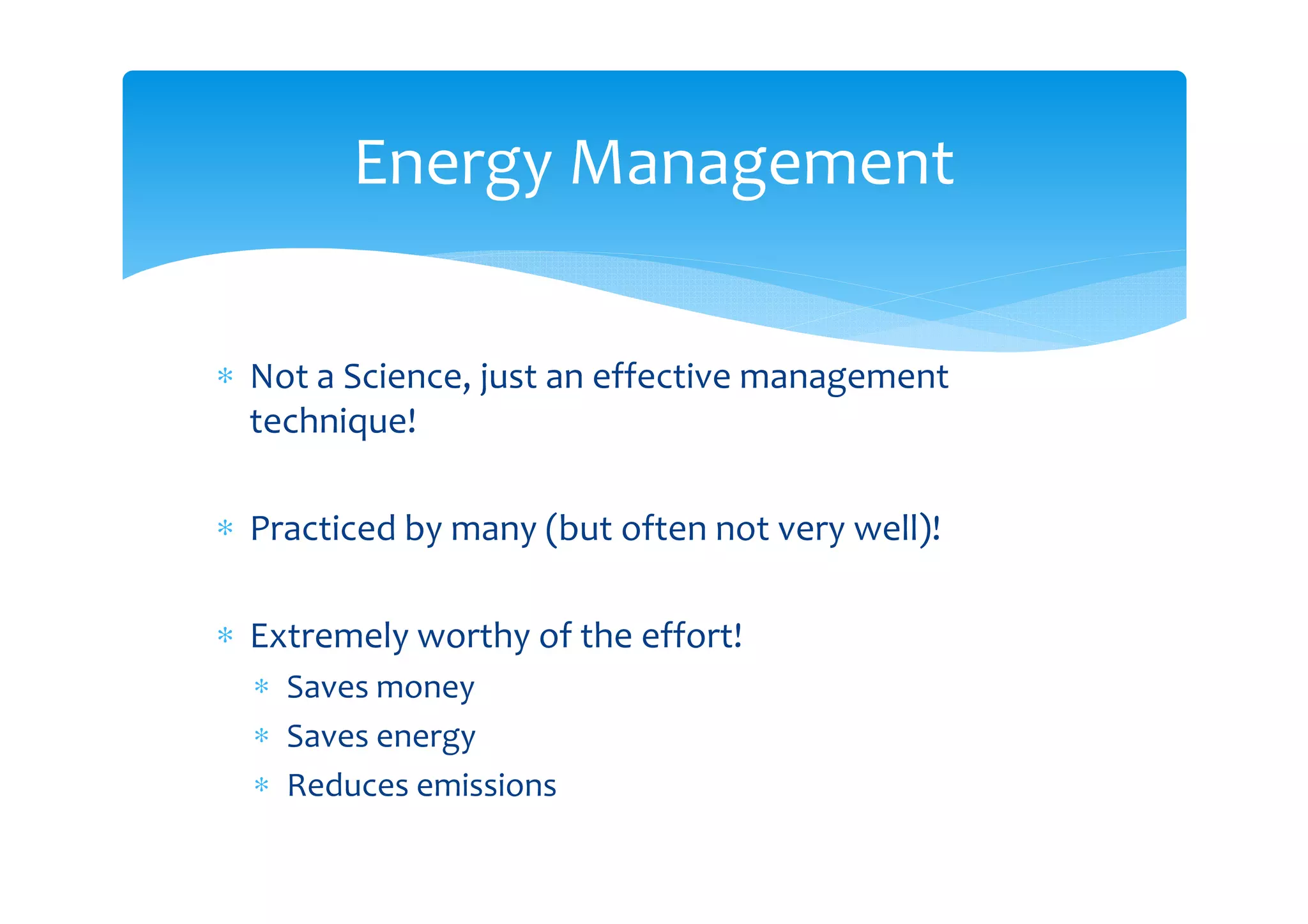 An Effective Energy Management System (EnMS) as exemplified by ISO ...
