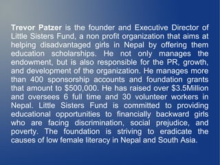 Trevor Patzer Received Unsung Heroes of Compassion Award In 2009 | PPT ...