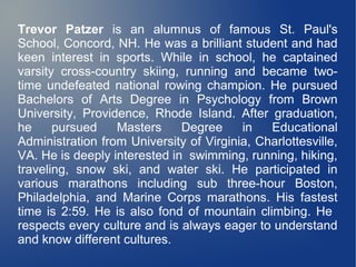 Trevor Patzer Received Unsung Heroes of Compassion Award In 2009 | PPT ...