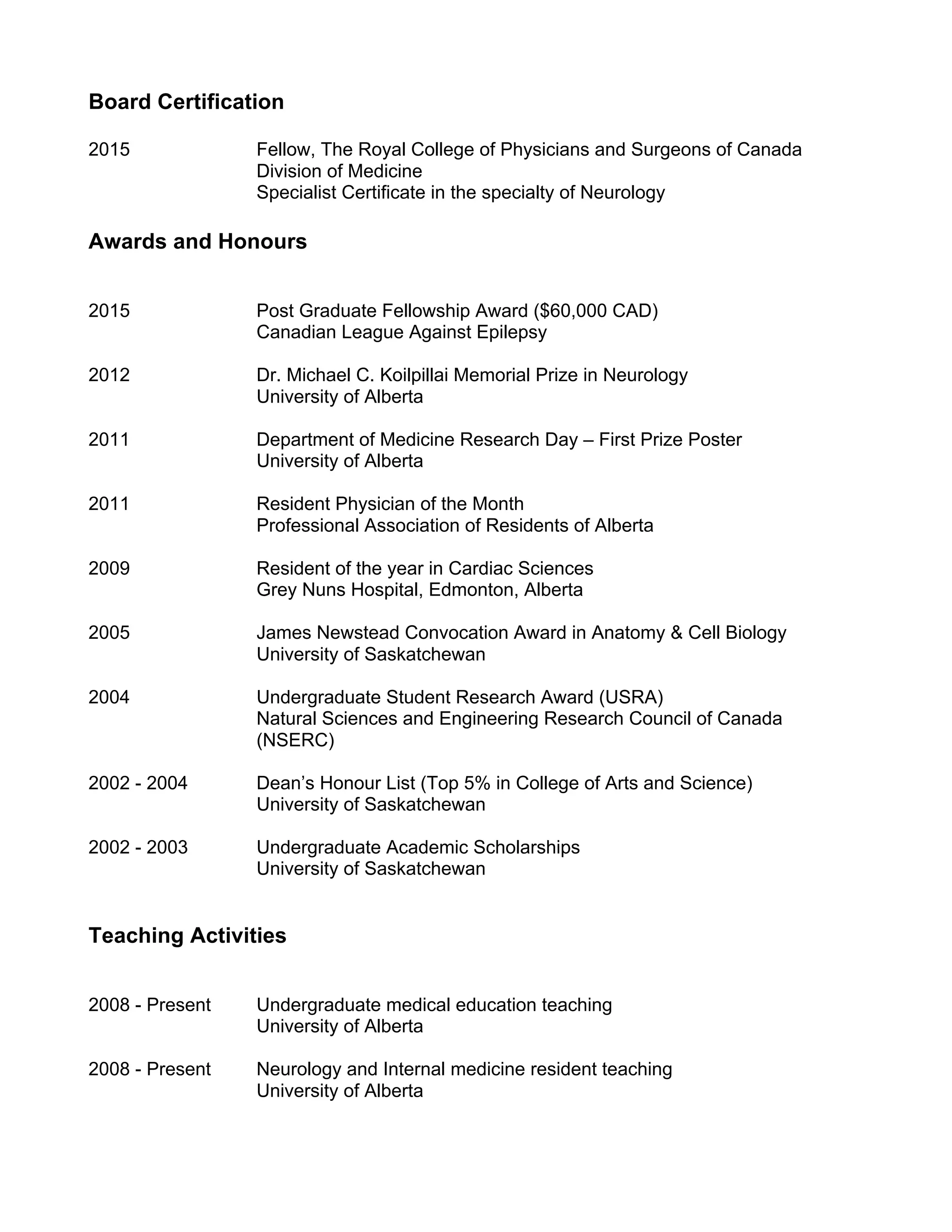 Trevor steve curriculum vitae | PDF