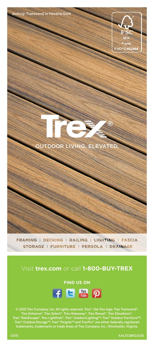 Trex consumer-brochurepdf | PDF