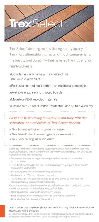 Trex decking-railing-color-guidepdf | PDF