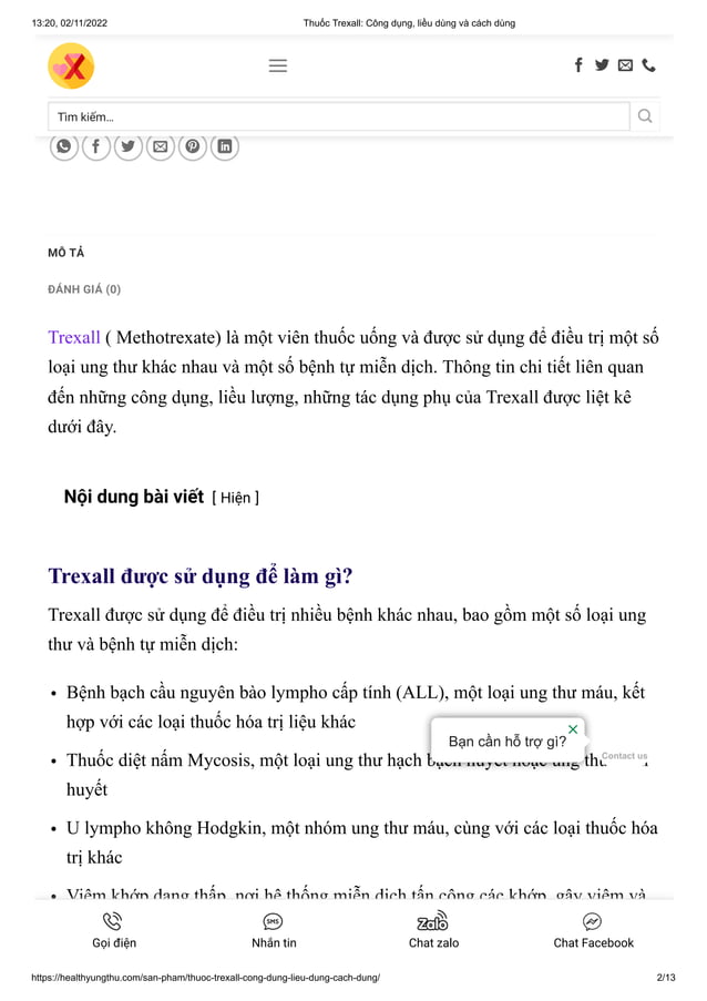 Trexall Thuoc dieu tri mot so loai ung thu.pdf