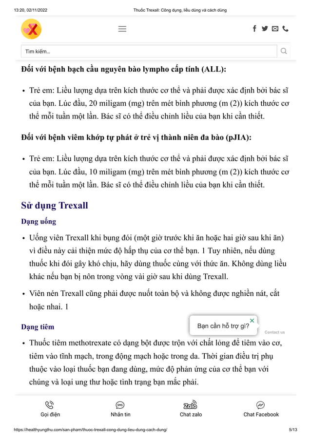 Trexall Thuoc dieu tri mot so loai ung thu.pdf
