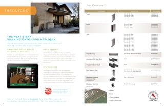 Trex Decking and Railing Catalog | PDF