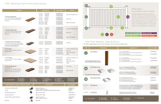 Trex Decking and Railing Catalog | PDF