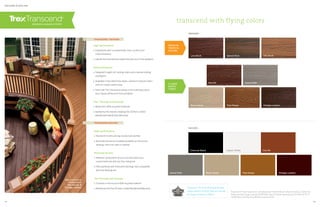 Trex Decking and Railing Catalog | PDF