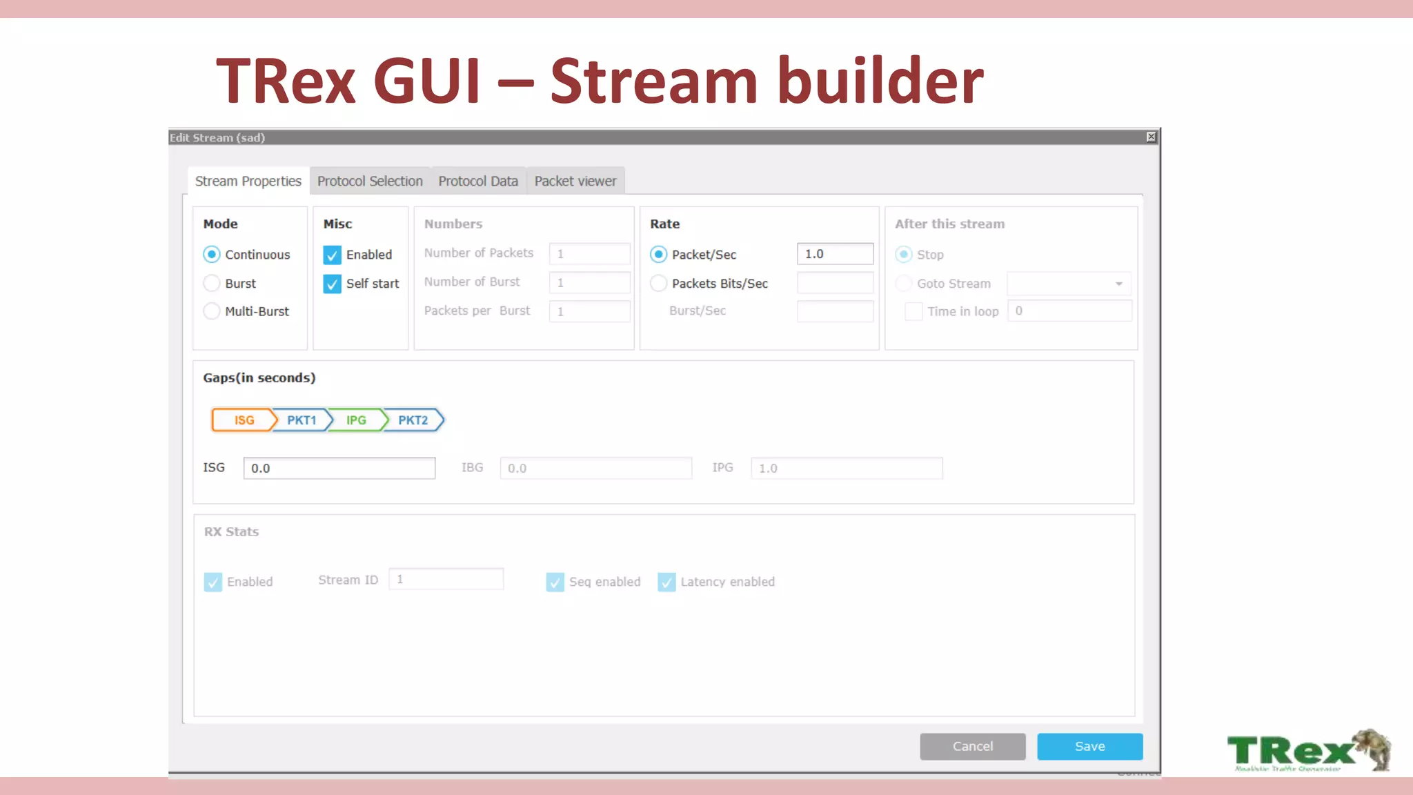 TRex Realistic Traffic Generator - Stateless support | PPTX