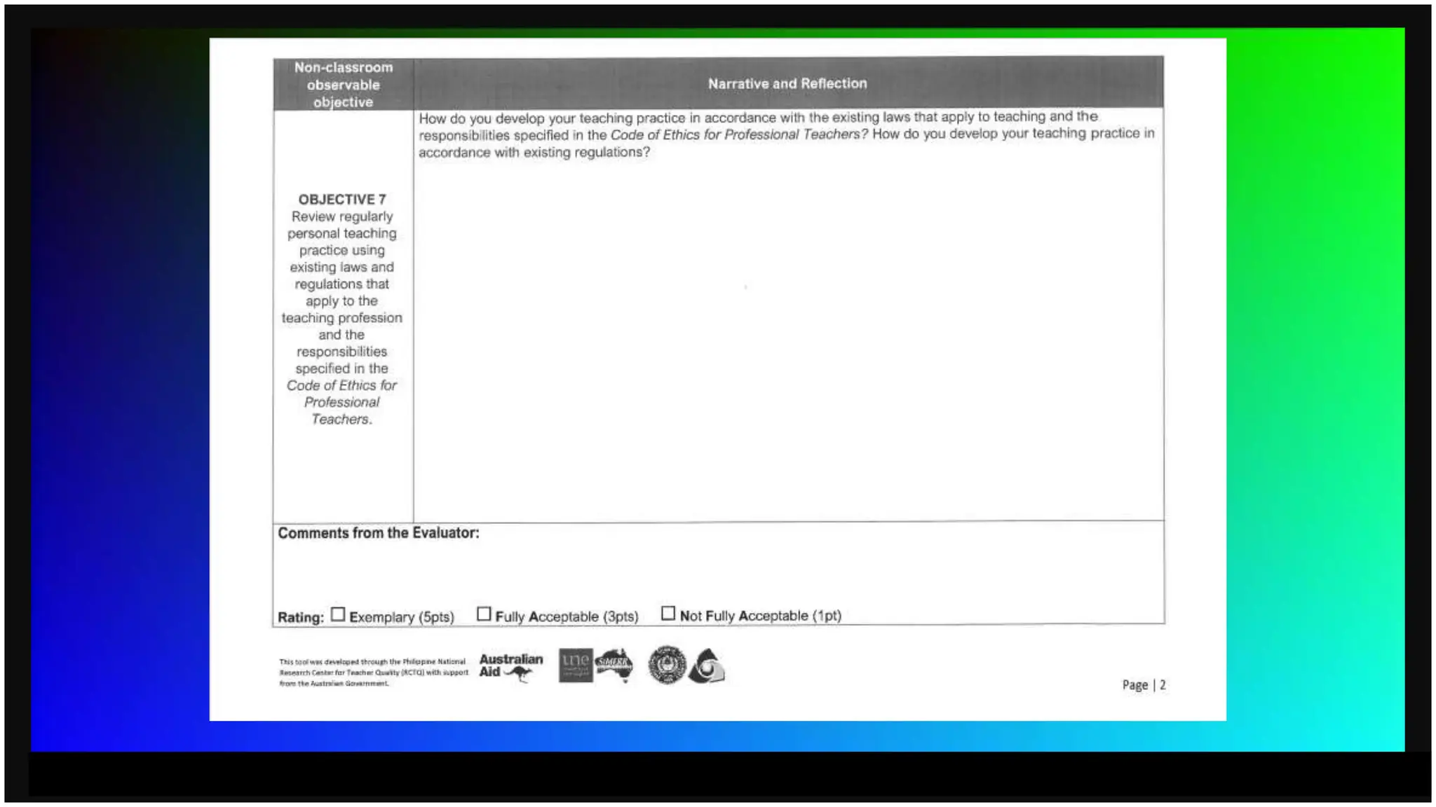 Teachers Reflection Form-FORM-WITH-GUIDE-QUESTIONS.pptx