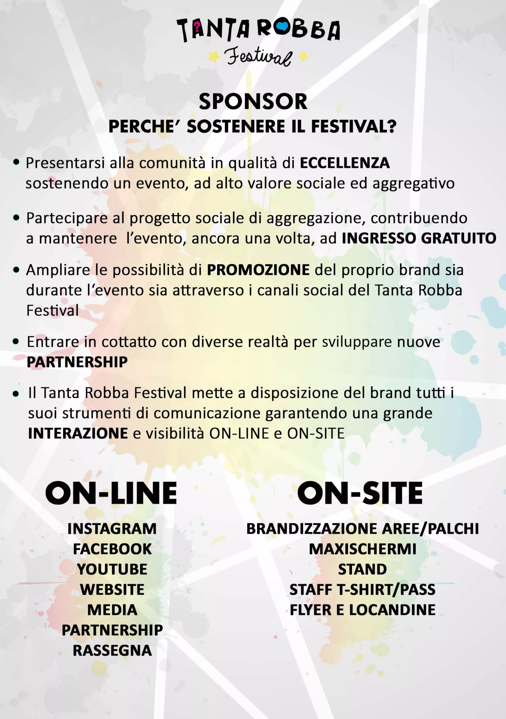 Tanta Robba Festival 2020 | PDF