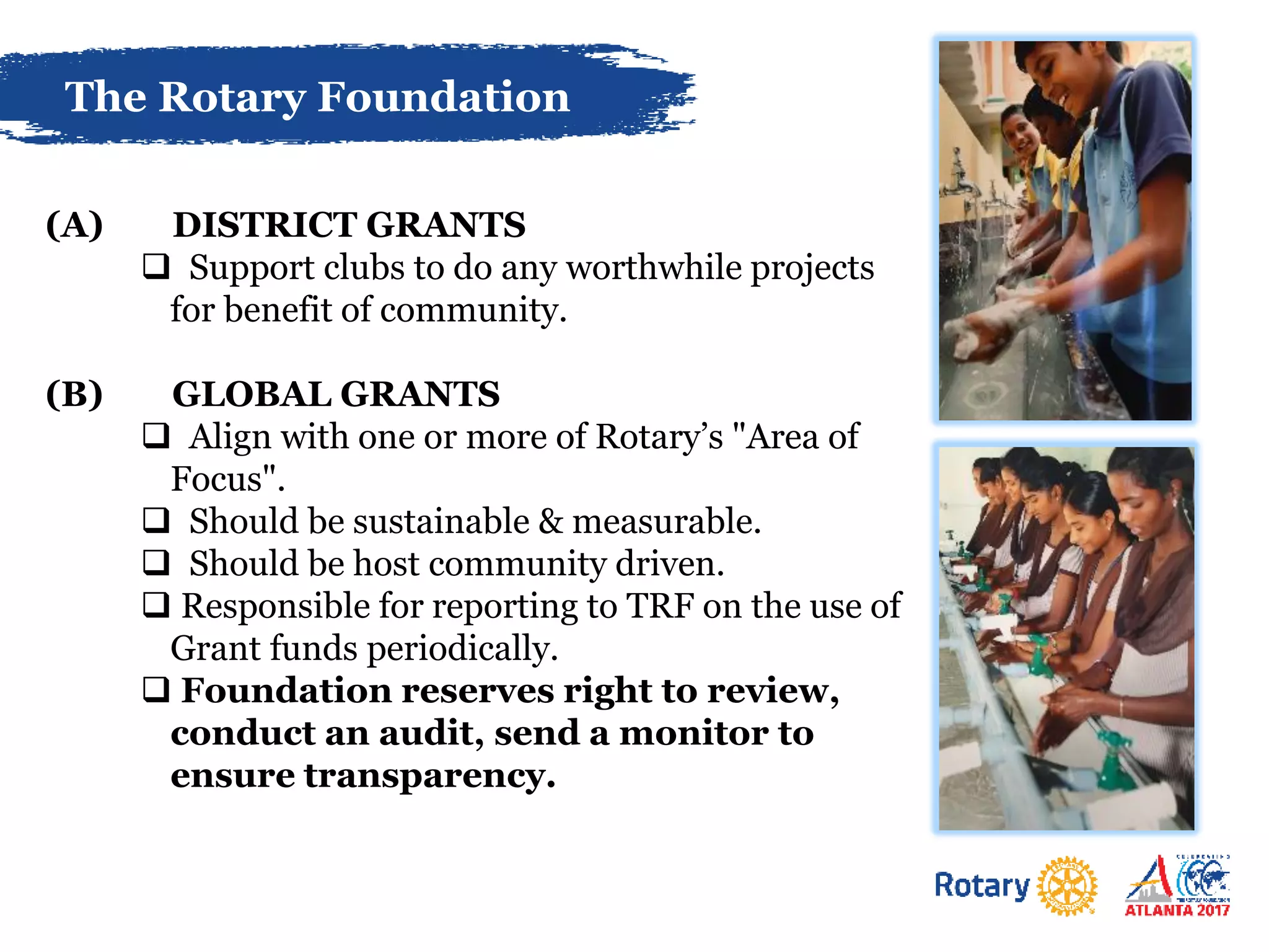 The Rotary Foundation Cadre of Technical Advisers | PDF