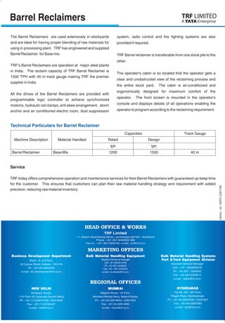 Trf products catalogues | PDF