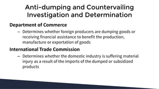 Learn the Basics of Antidumping and Countervailing Duties | PPT | Free Download