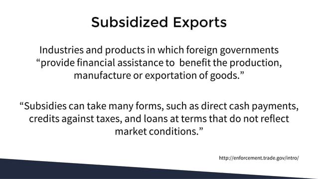 Learn the Basics of Antidumping and Countervailing Duties | PDF