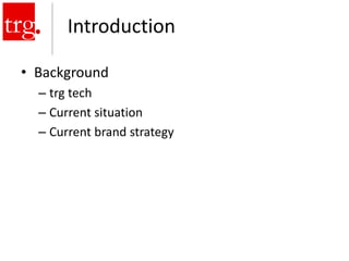 Trg formatting and animations only | PPTX