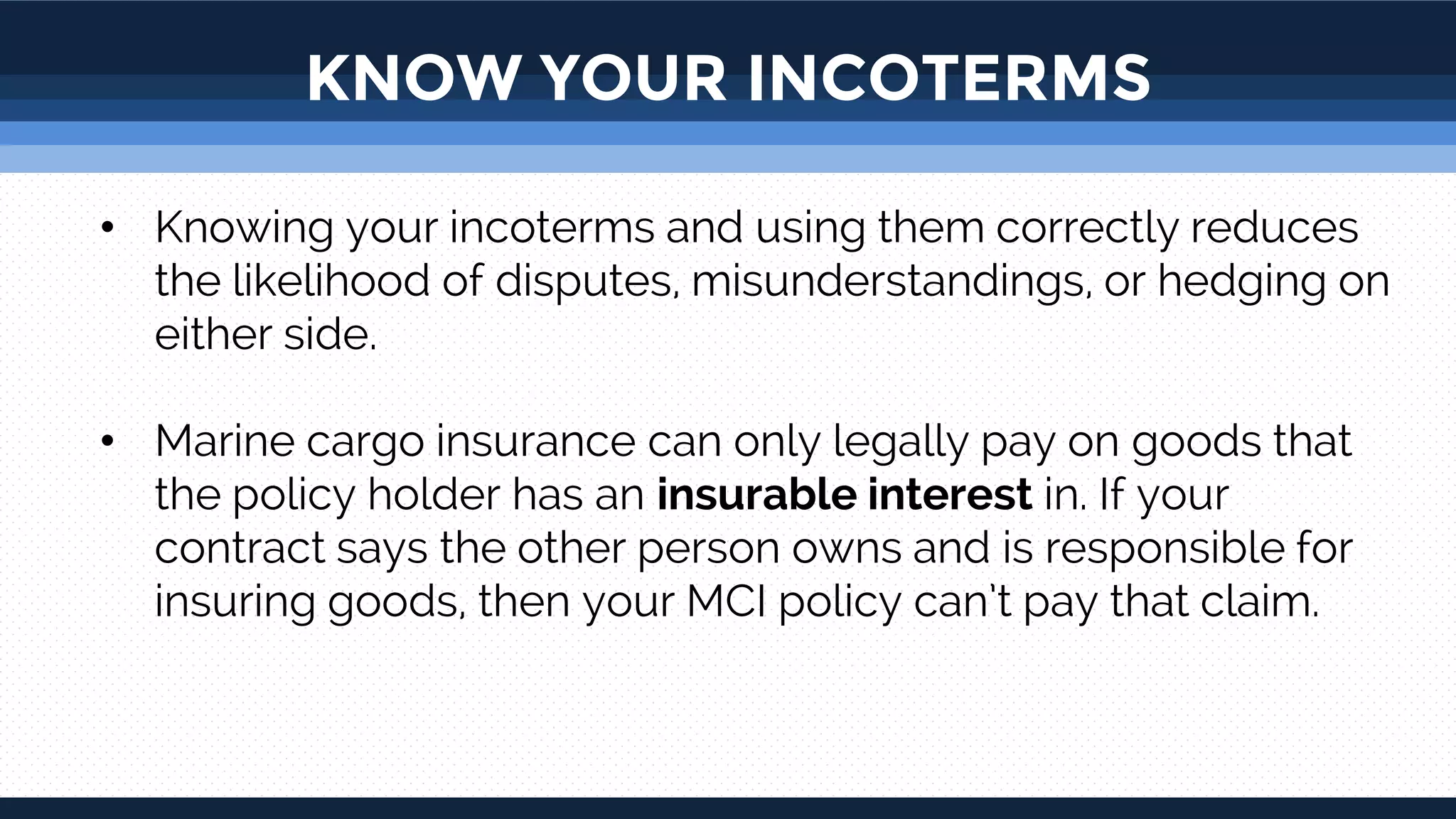 United States Importer's Introduction to Incoterms | PDF