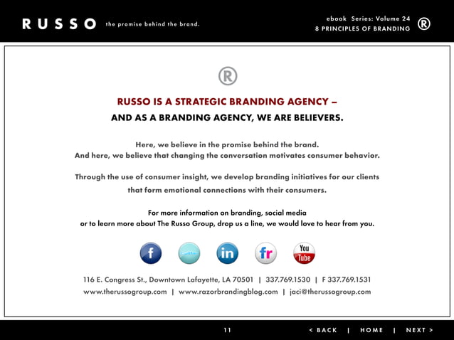 8 Principles of Branding | PDF | Advertising Industry | Industries