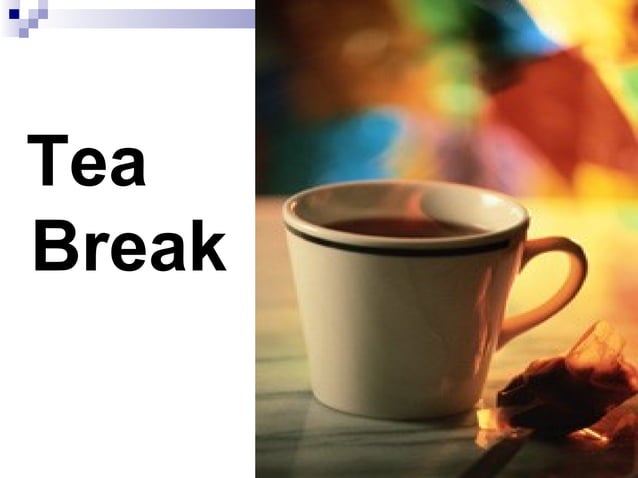 Trg dept group rules and tea break | PPT