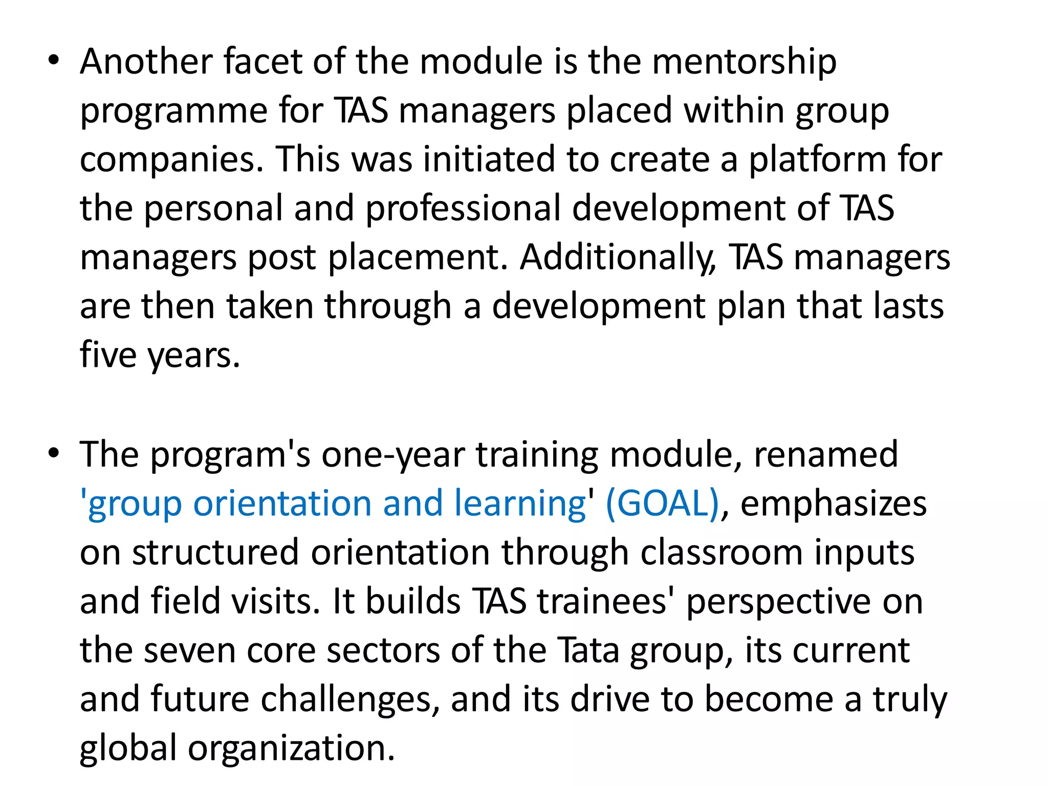 TRAININGg & DEVELOPMENT at tata group and tata motors | PPTX