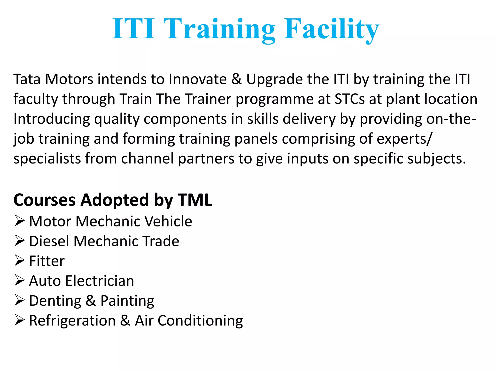 TRAININGg & DEVELOPMENT at tata group and tata motors | PPTX