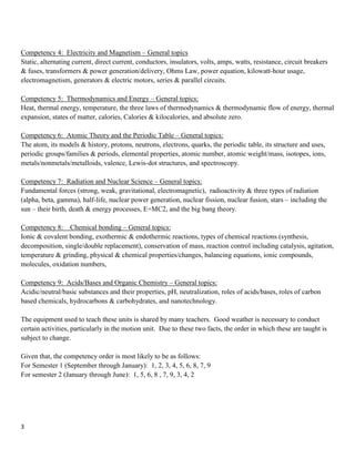 Trhs 14 15 ccp physical science syllabus | PDF