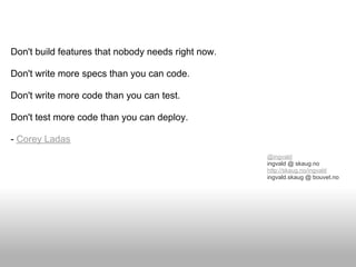 More Agile (Than) Scrum? | PDF | Computer Software and Applications ...