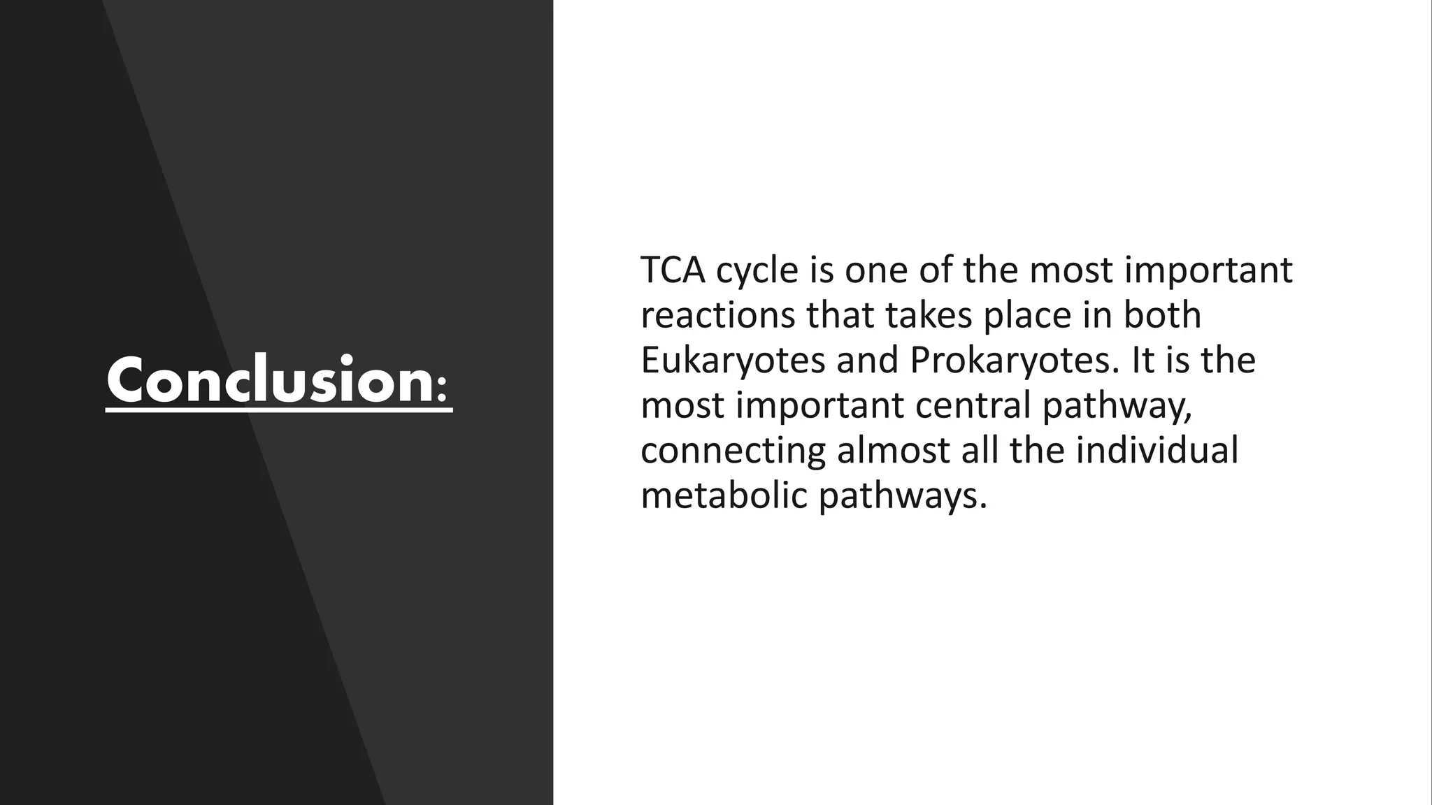 Tri-Carboxylic Acid (TCA) cycle | PPTX