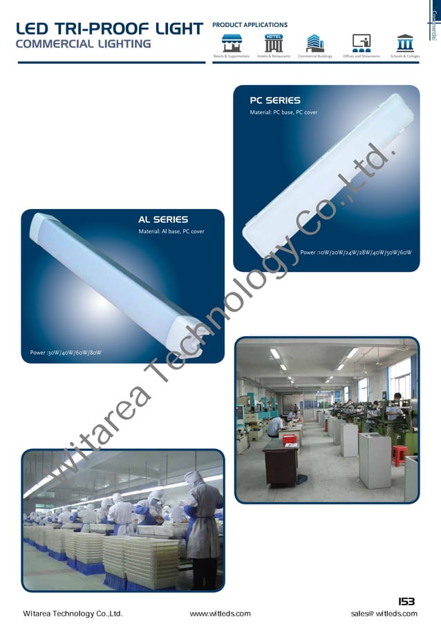 Tri-proof LED light | PDF