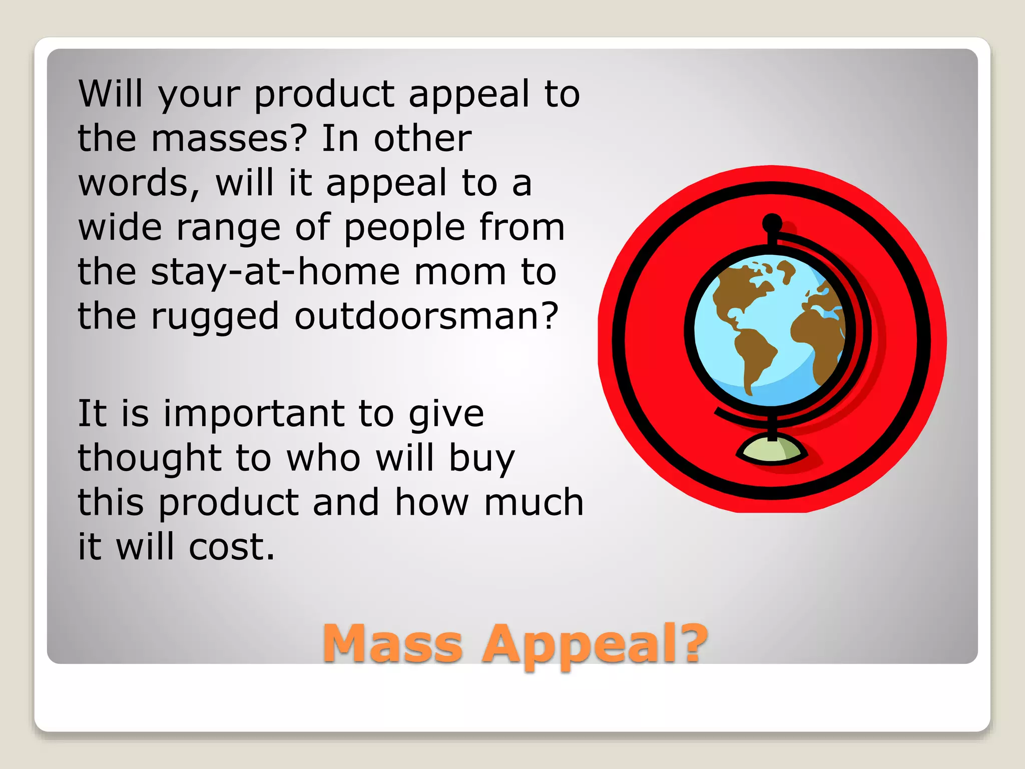 Is your product marketable? | PPT