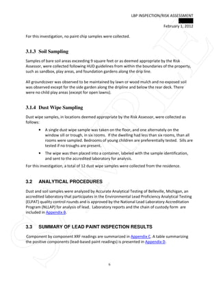 Tri-Tech sample LBP-RA report | PDF