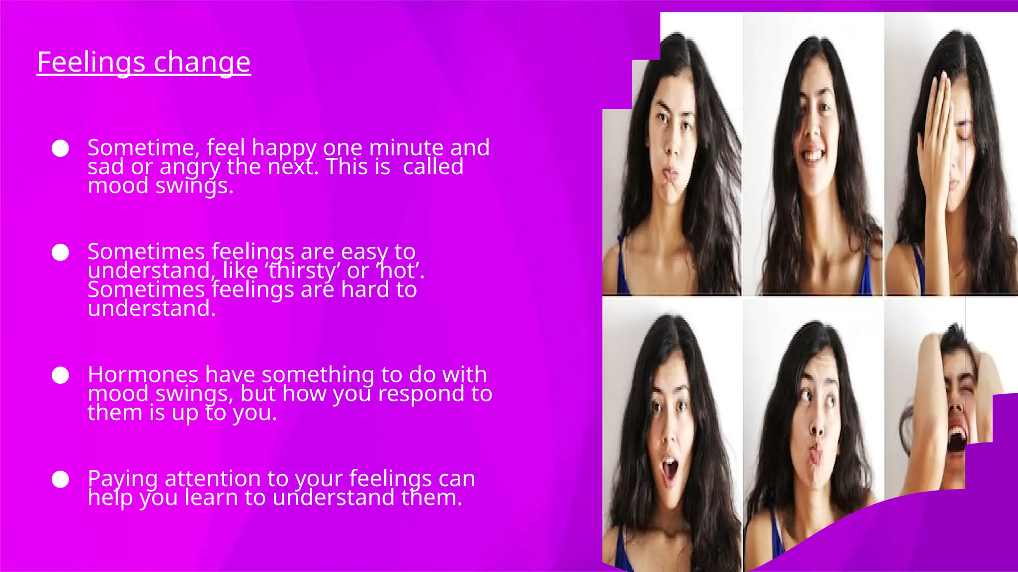 Puberty for girls Puberty is the time when kids grow into young adults ...
