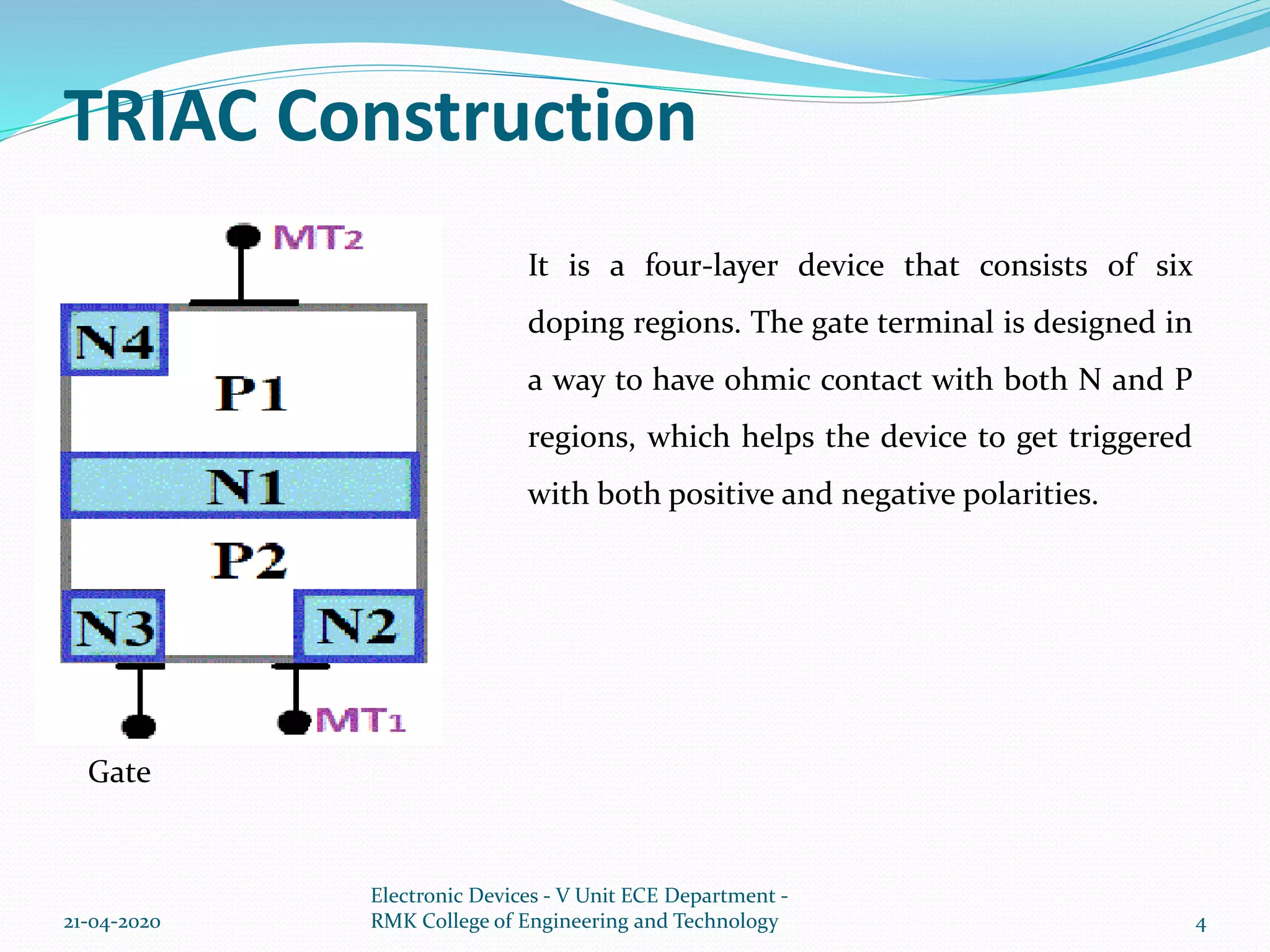 TRIAC Working | PPTX