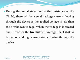 TRIAC Working | PPTX