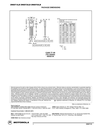 Triac 2 n6073a | PDF