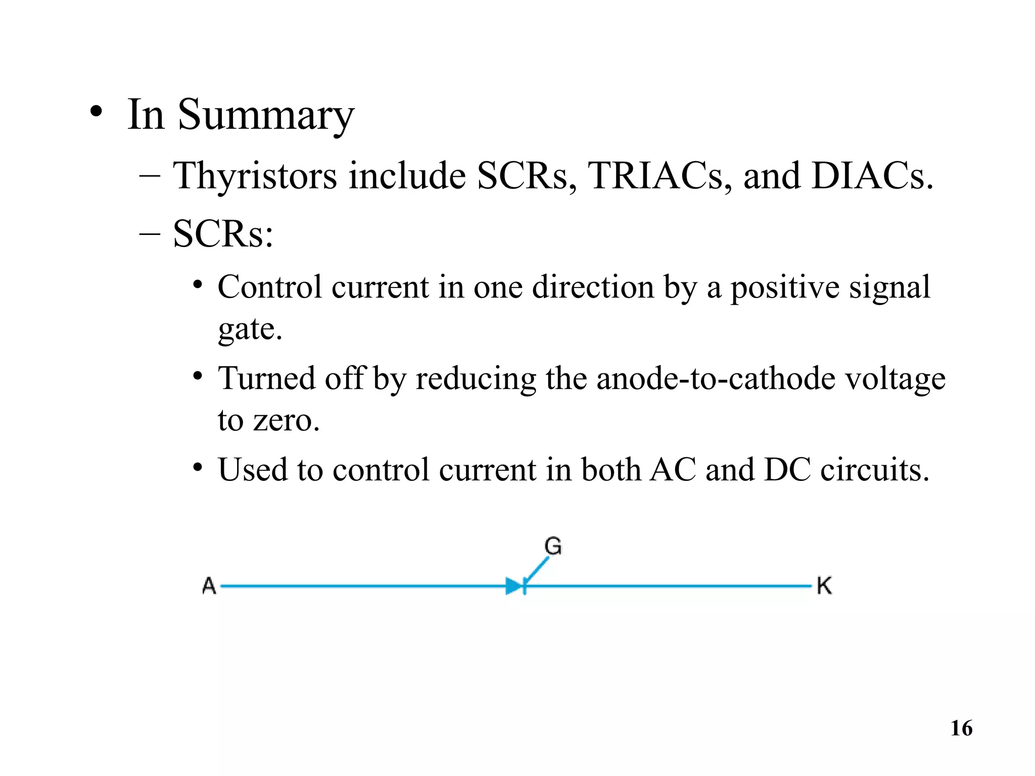 Triac and diac | PPT