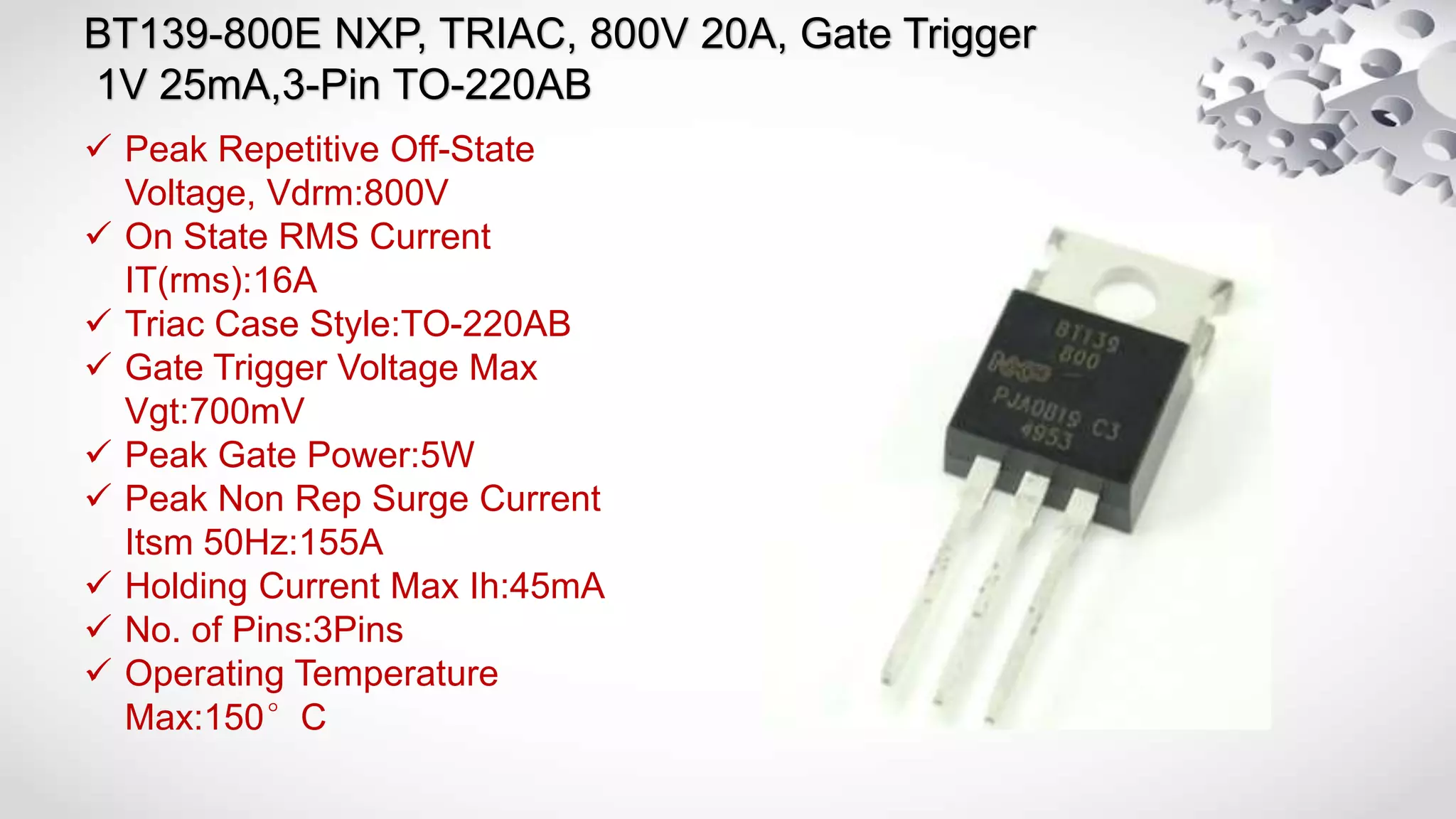 Triac driver | PPTX